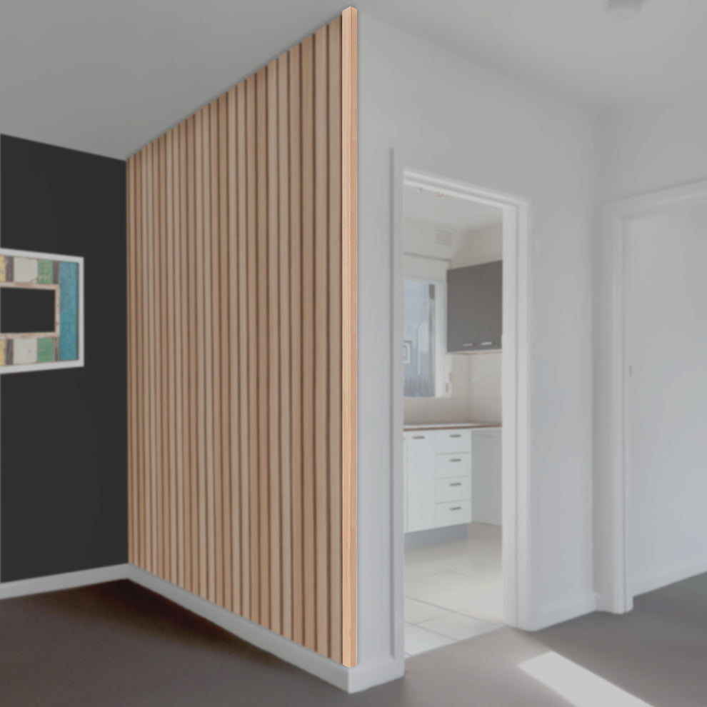 Perfil Angulo Terminación Wall Panel 30mm X 2,9mt Café Claro – Hoga